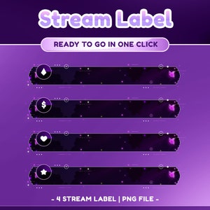 Velvet Flutter Animated Stream Pack for Twitch,youtube | Celestial ...