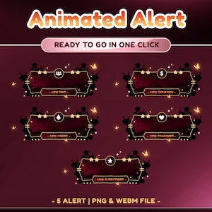 Sakura Glimmer Animated Stream Pack for Twitch, Youtube | Japan Theme ...