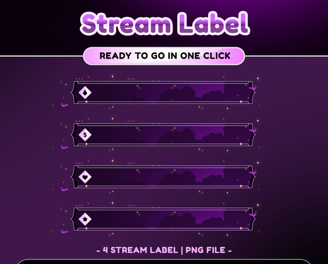 Shadowland Sanctuary Animated Stream Pack for Twitch, Youtube Haunted ...