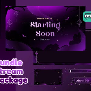 Shadowland Sanctuary Animated Stream Pack for Twitch, Youtube | Haunted ...