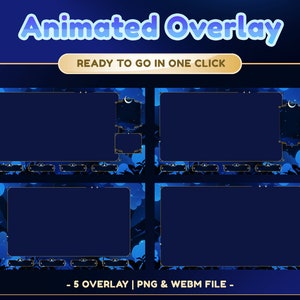 Moonbeam Garden Animated Stream Pack for Twitch, Youtube, Halloween ...