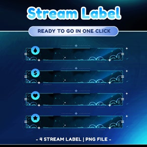 Emerald Cloudscape Animated Stream Pack for Twitch, Youtube | Galaxy ...