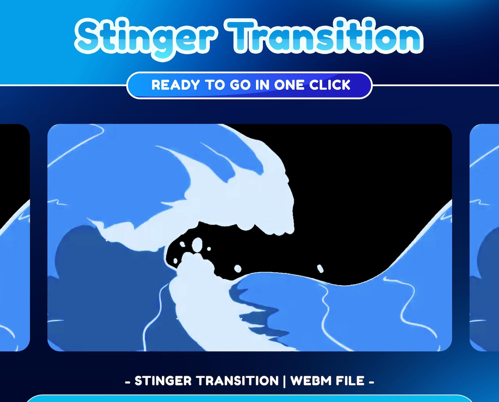 Night of the Ocean Animated Stinger Transition for Twitch, Youtube ...