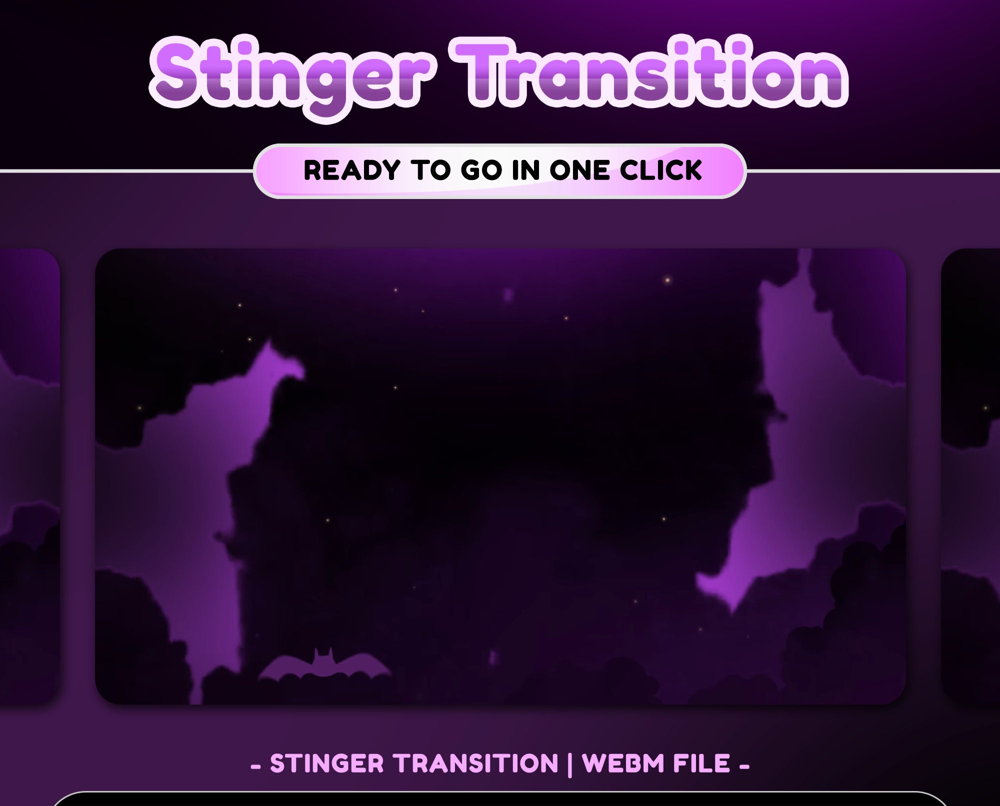 Shadowland Sanctuary Animated Stream Pack for Twitch, Youtube | Haunted ...