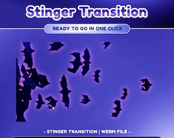 Shadow Skull Animated Stinger Transition for Twitch, Youtube, Halloween ...