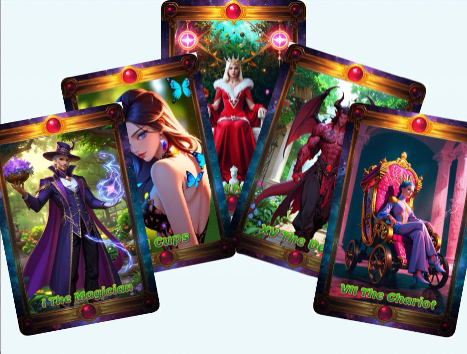 Magic Tarot 78 Tarot Cards, Tarot Card Deck, Tarot Deck, Beginner Tarot ...