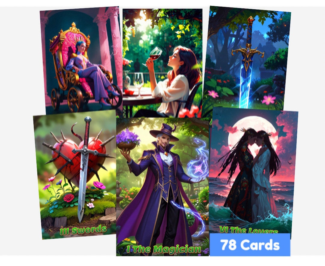 Oracle Deck Unique Oracle Deck Unmasked Emotions Oracle Deck Indie ...