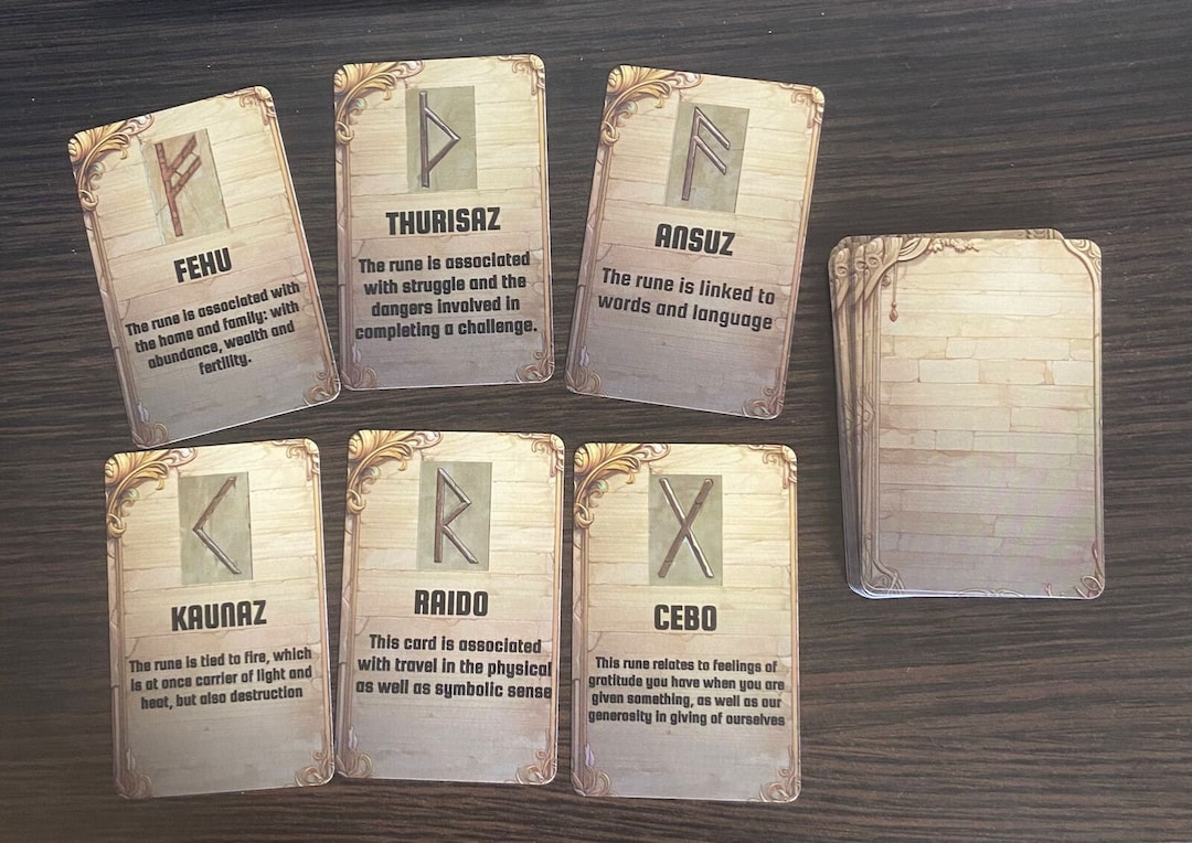 Tarot Deck, Runes Cards, Tarot Card Deck, Beginner Tarot Deck, Art ...