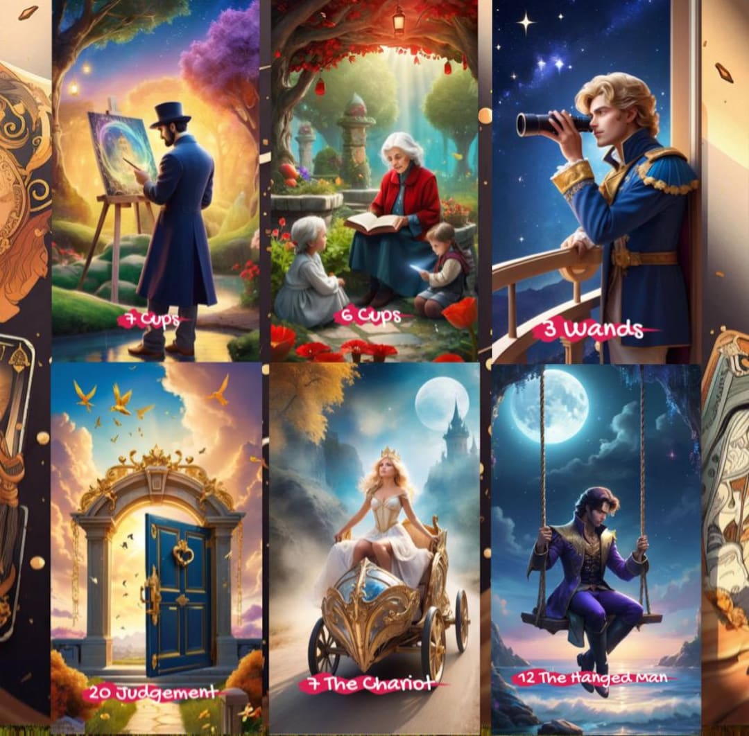 Tarot Deck, 78 the Doors Magic Tarot Cards, Oracle Card Deck, Beginner ...