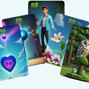 Oracle Cards Deck Unique Lenormand Oracle Cards Art Unique Oracle Deck ...