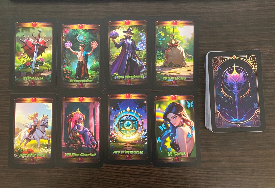 Magic Tarot 78 Tarot Cards, Tarot Card Deck, Tarot Deck, Beginner Tarot ...