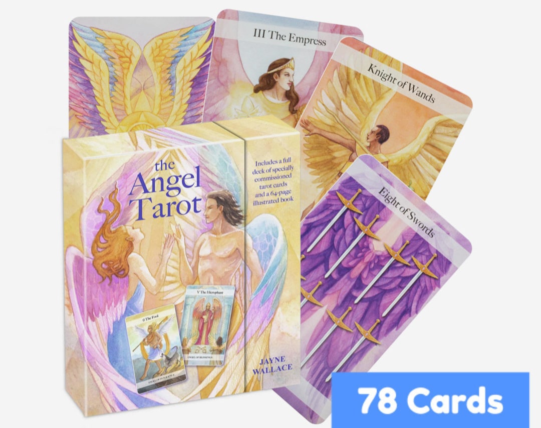 Angel Tarot Deck Tarot Cards Deck Tarot Deck With Guidebook and Tarot ...