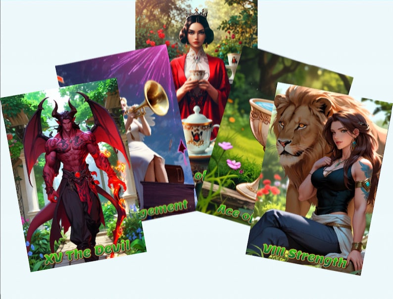 Tarot Cards Deck, Unique Tarot Deck, Beginner Tarot Deck, Gifts, Indie ...