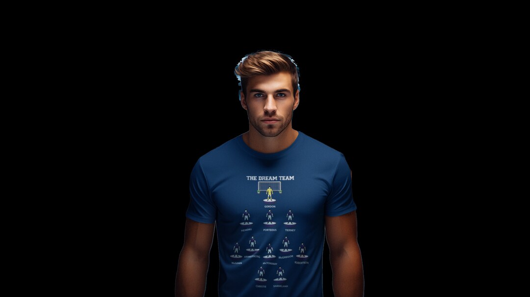 Personalised Subbuteo Style Dream Team T-shirt TEAMS BR ST - Etsy