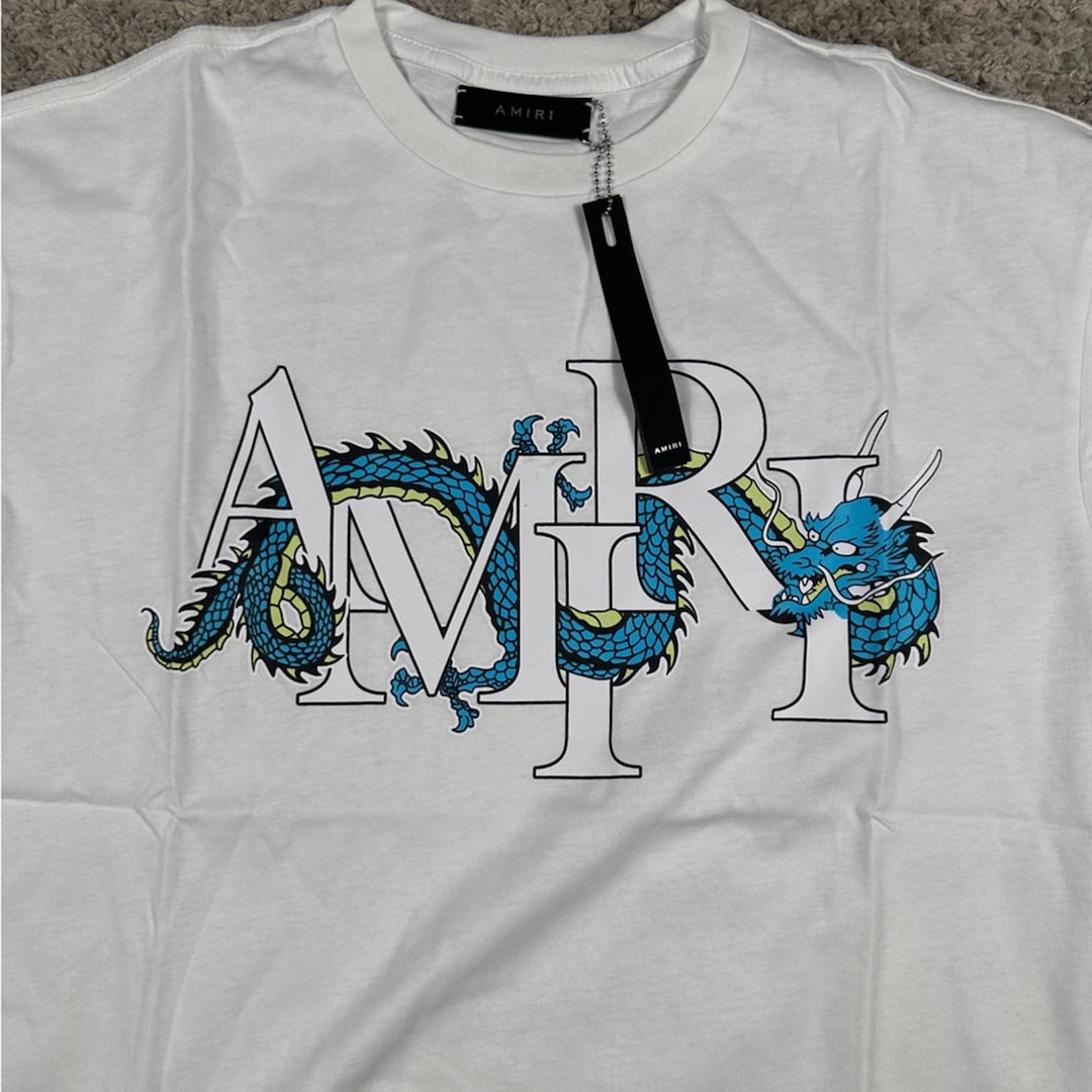 Amiri T-shirt, AMIRI Beach Shirt Sets , Vintage Amiri Logo T-shirt ...