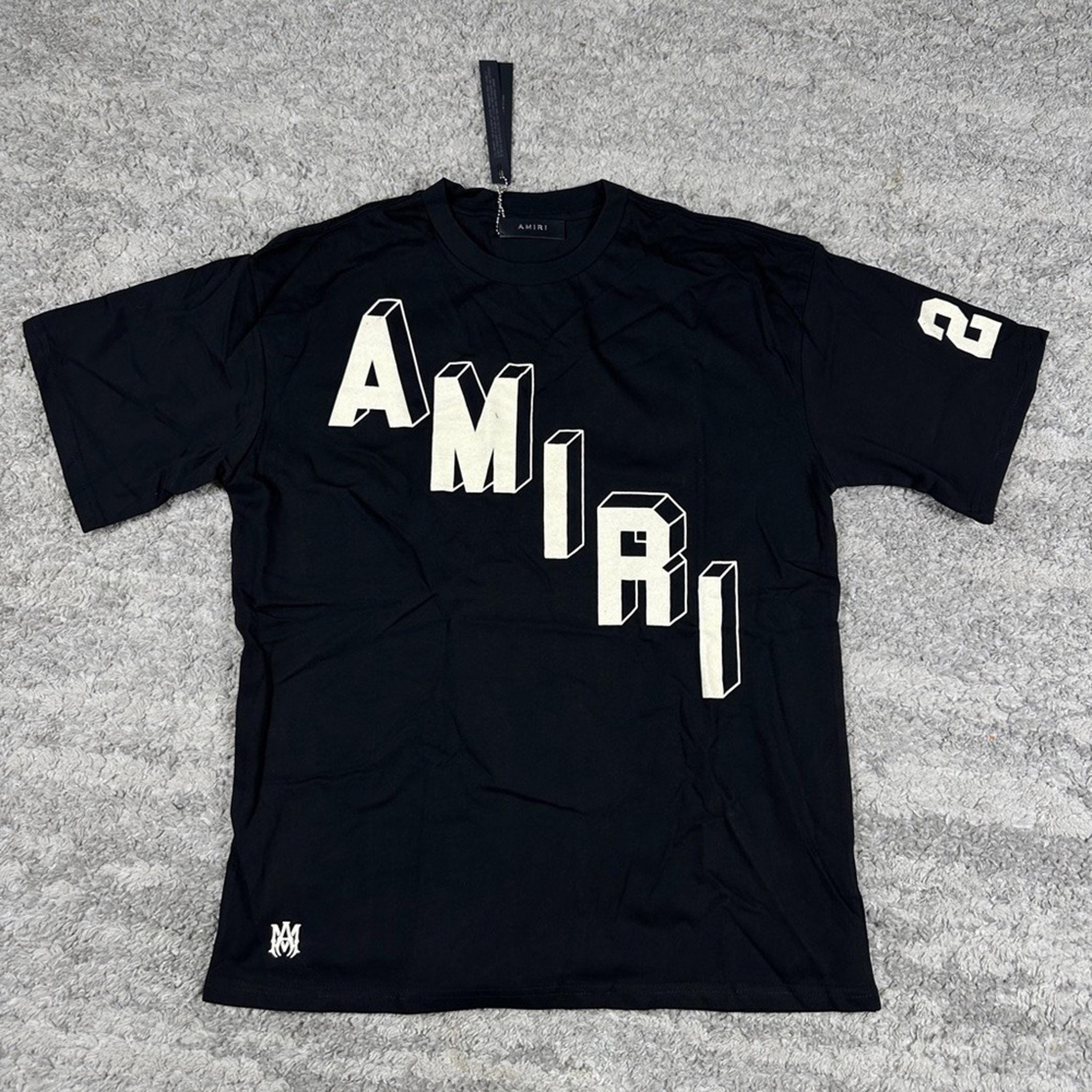 Amiri T-shirt, AMIRI Beach Shirt Sets , Vintage Amiri Logo T-shirt ...