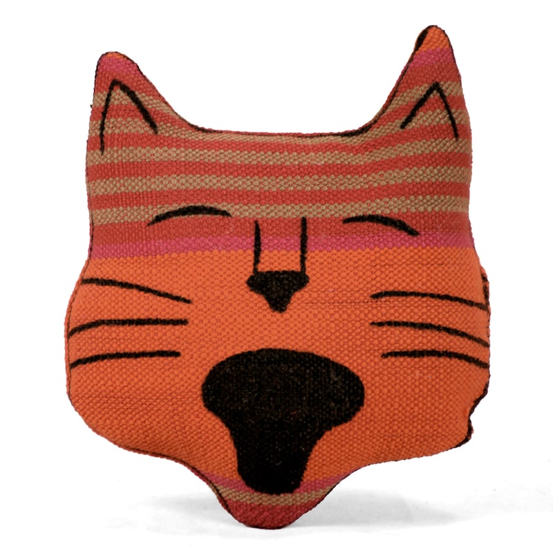 Cat Head Pillow - Etsy