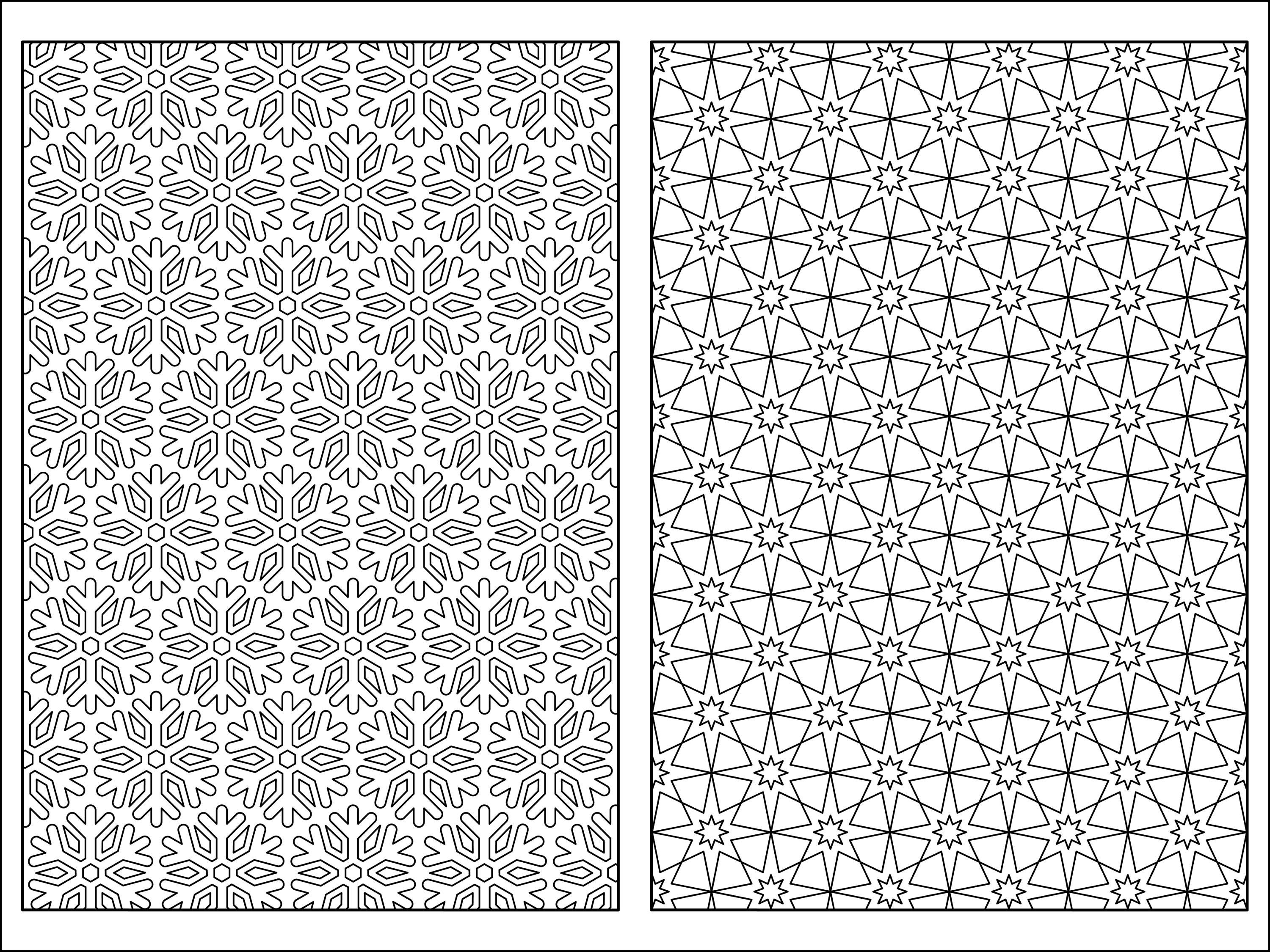 10 Festive Colouring Pages (vol 1) – Printable A4 and US Letter Formats ...