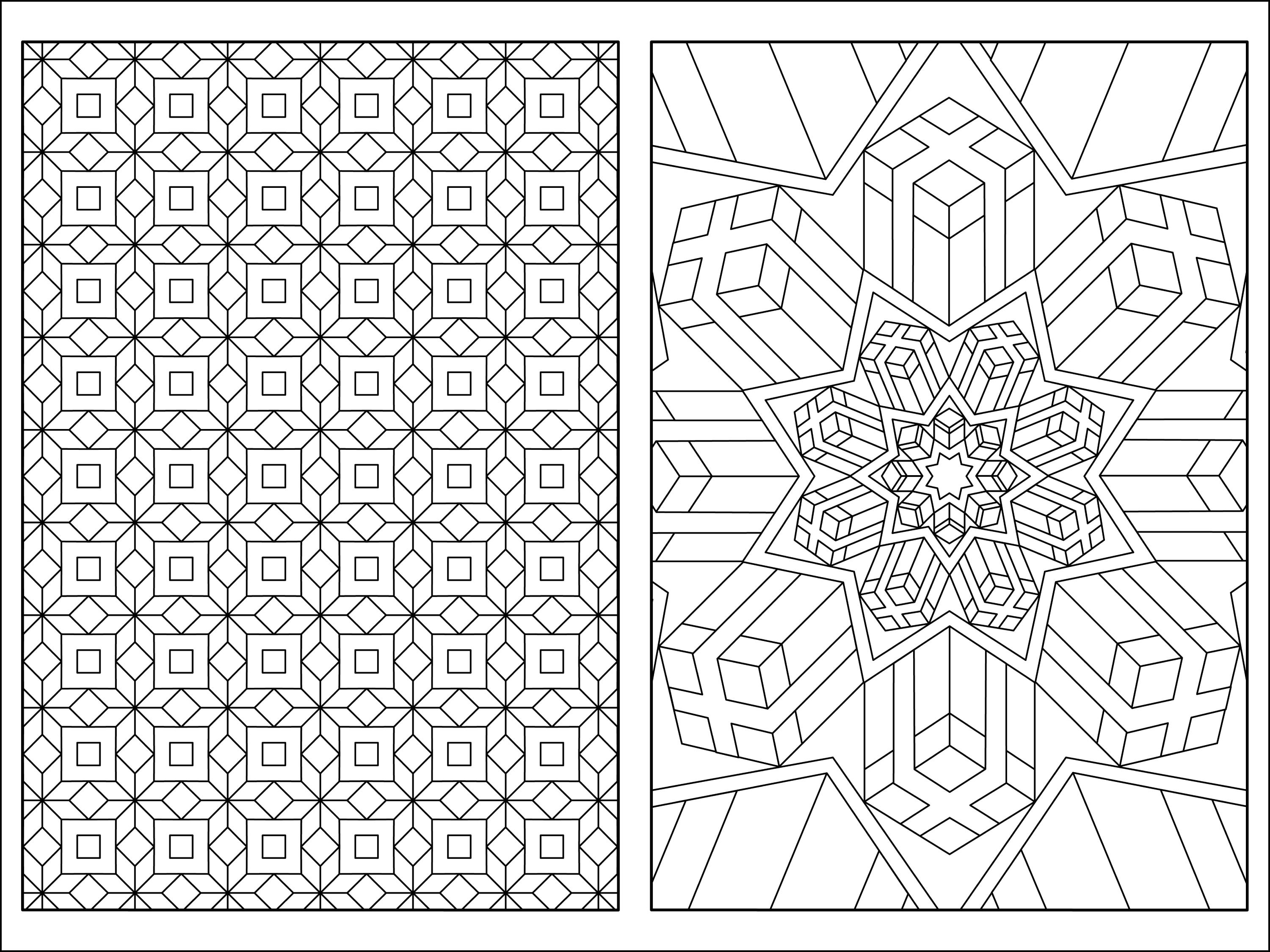 10 Festive Colouring Pages (vol 4) – Printable A4 and US Letter Formats ...