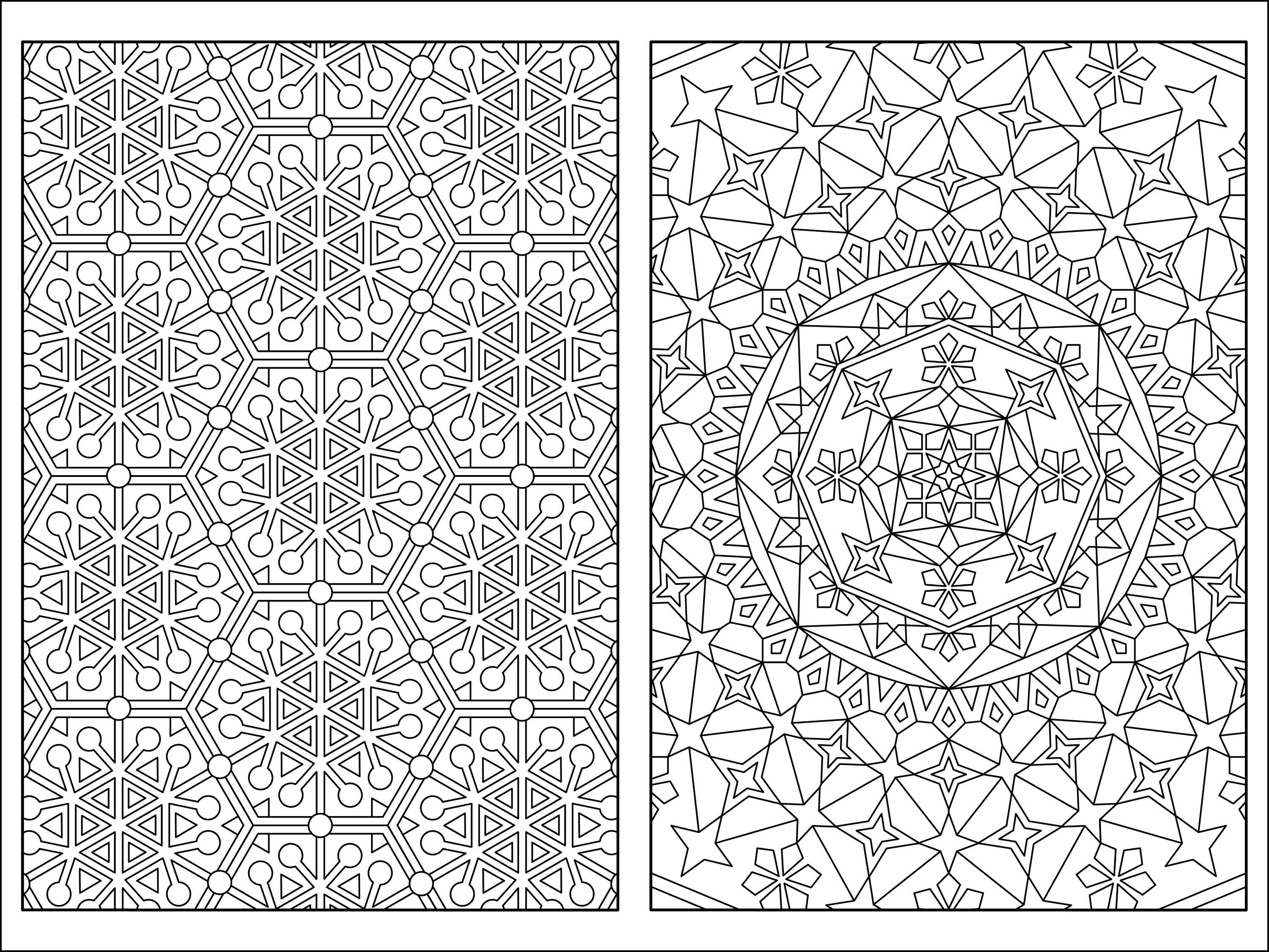 10 Festive Colouring Pages (vol 4) – Printable A4 and US Letter Formats ...