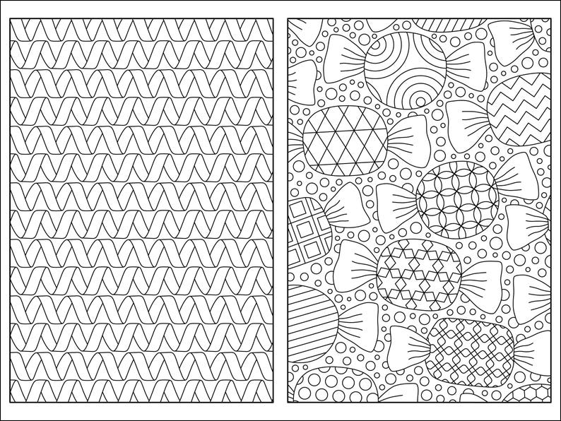 10 Festive Colouring Pages (vol 4) – Printable A4 and US Letter Formats ...