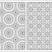 10 Geometric Patterns Printable Colouring Pages (volume 2) - A4 and US ...