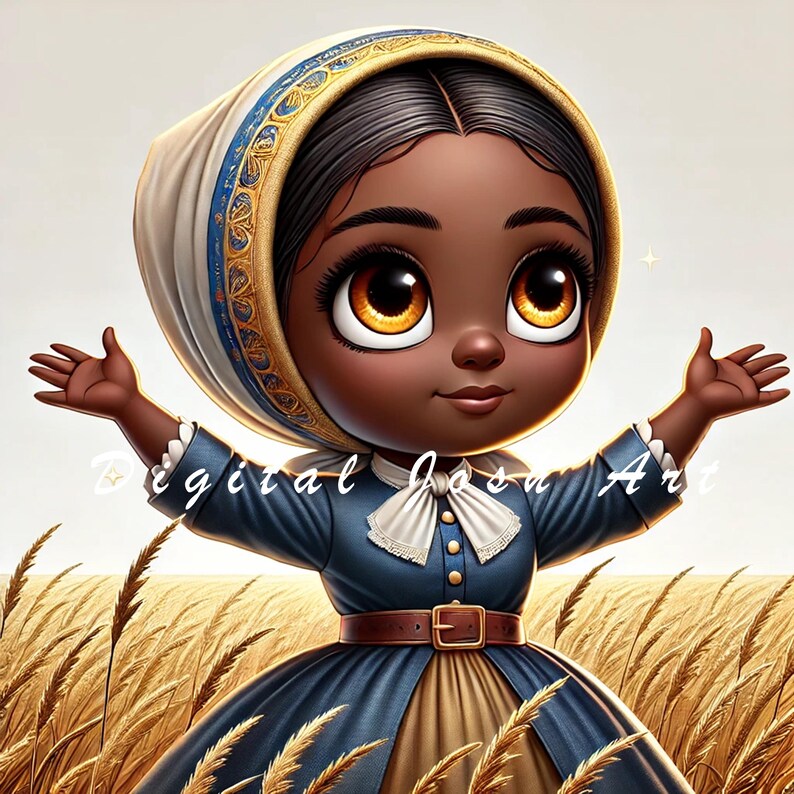 10 JPEG Harriet Tubman Clipart Bundle - Black History Month Art, Civil ...