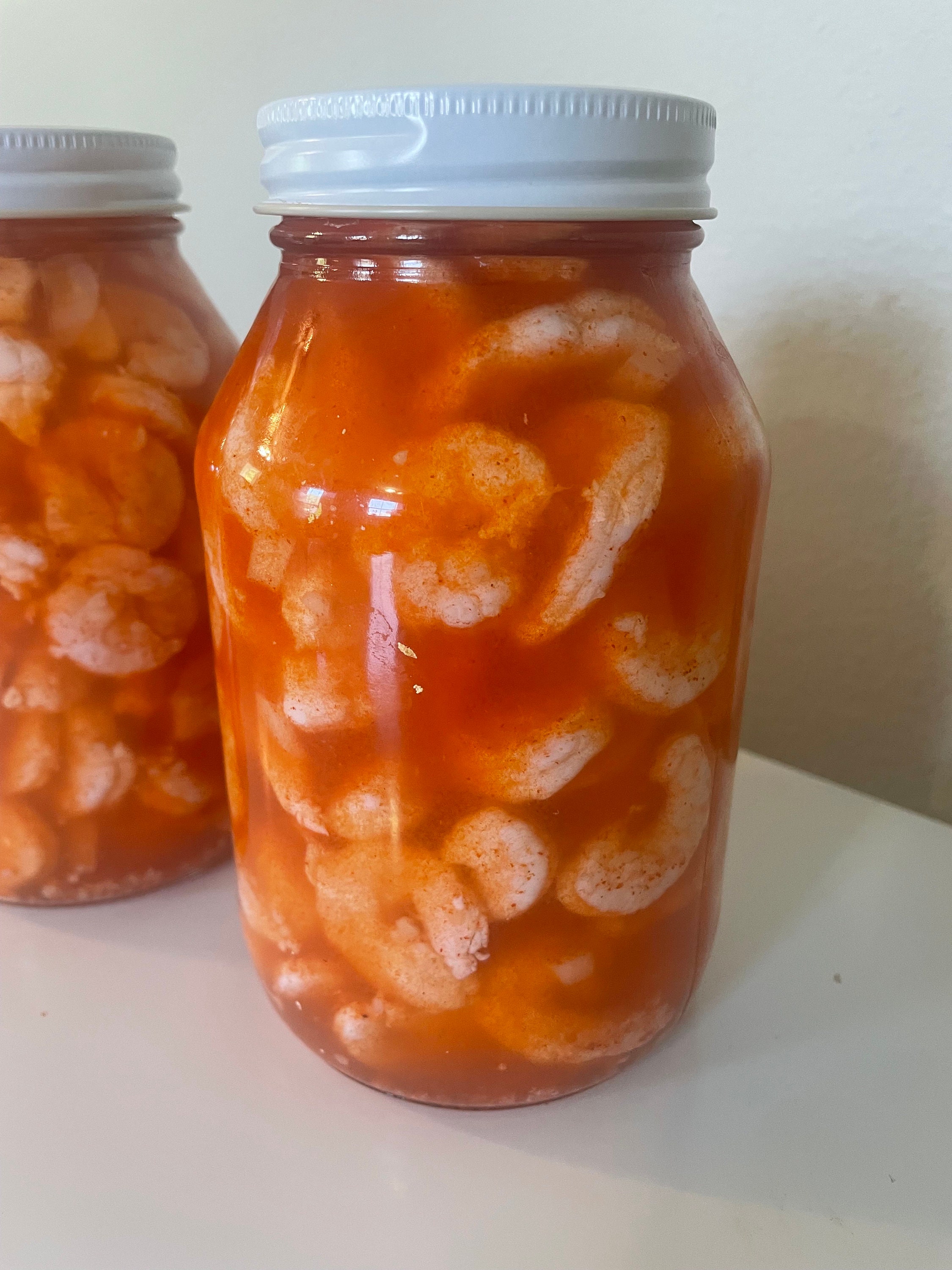 One Cajun Gulf Pickled Shrimp Huge Jar for Bloody Mary’s - Etsy