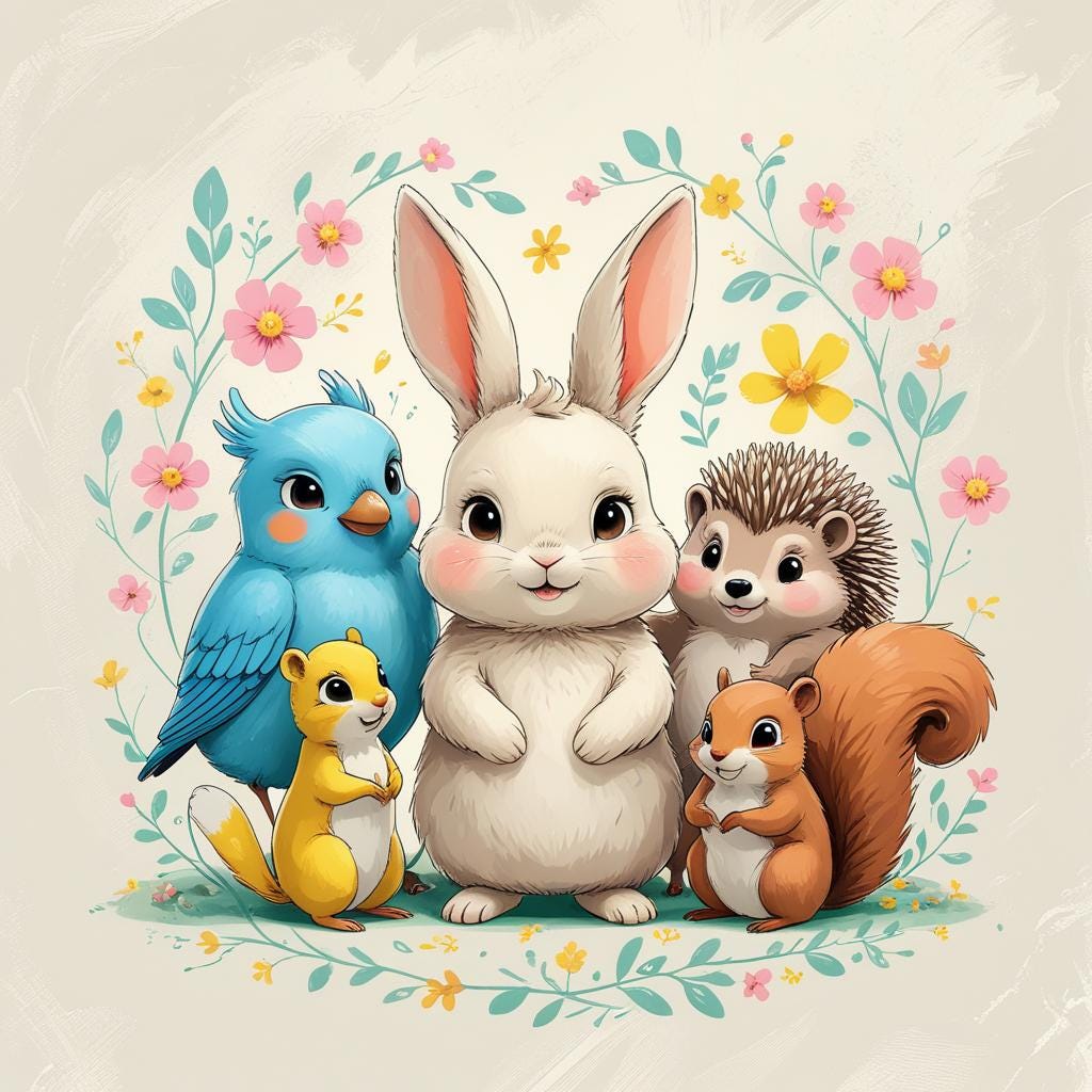 Peter Rabbit and Friends Clip Art | Watercolor Rabbit PNG | Beatrix ...