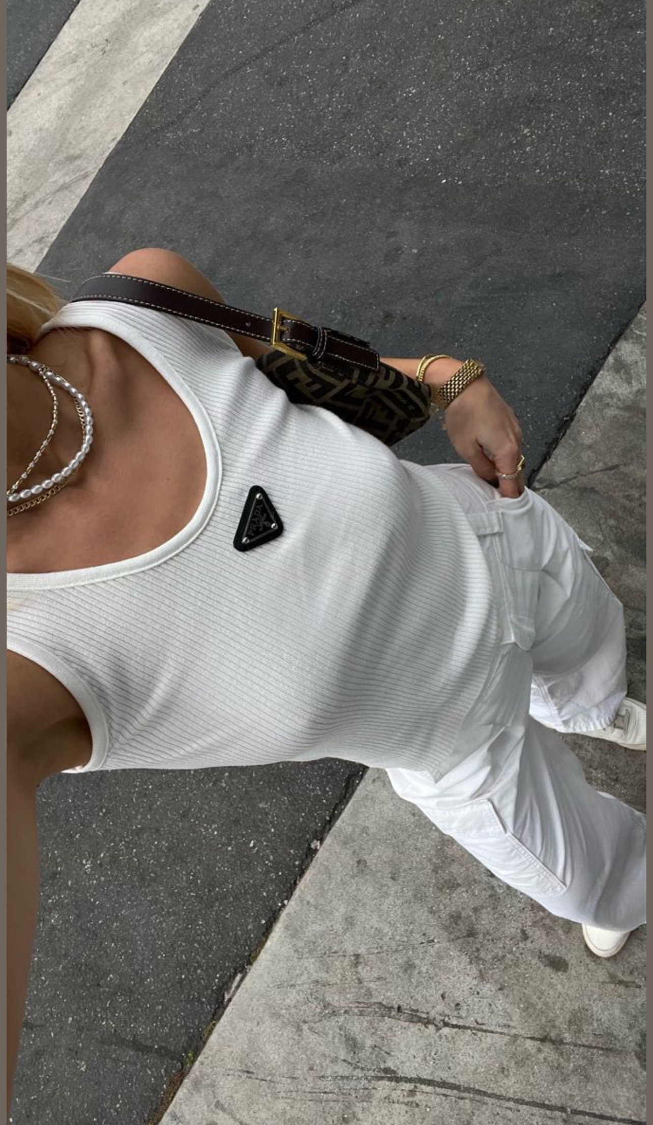 Prada Tank Top Women, Designer Top, Women Top, Cute Tank Top, Tshirt ...