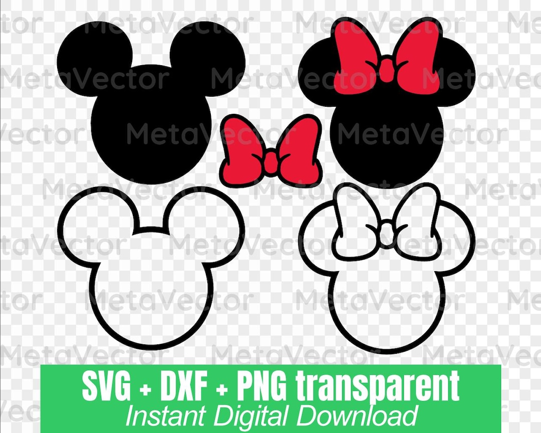 Mickey and Minnie Inspired SVG Bundle | Disneyland Shirt SVG ...