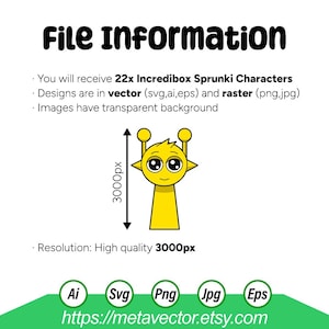 22 Incredibox Sprunki SVG PNG Shirt Design Files for Cricut ...