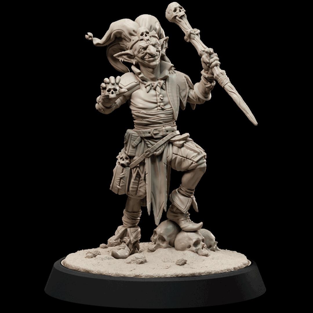 Goblin Sorcerer Mini 32mm/75mm Scale LGFS - Etsy