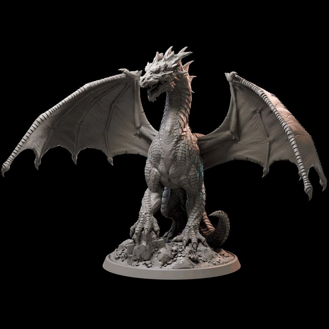 Green Dragon - Mini 32mm/75mm Scale LOCS - Etsy UK