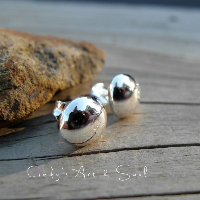 Fine Silver Earrings - Etsy