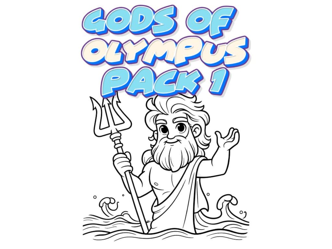 Olympian Odyssey: A Colouring Journey Through Ancient Greece - Etsy