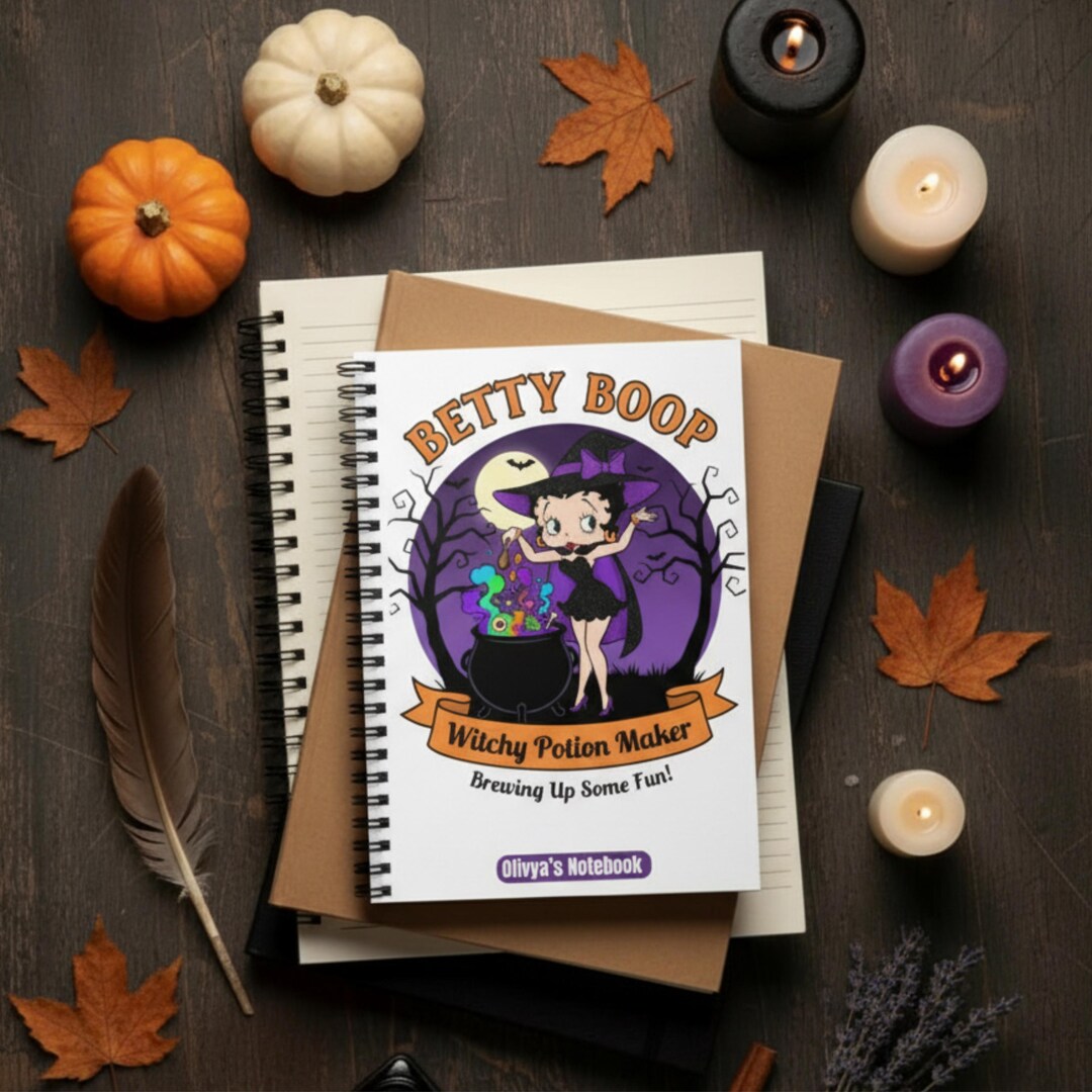 Betty Boop Witchy Potion Notebook: Fun, Creative Journal - Etsy Canada