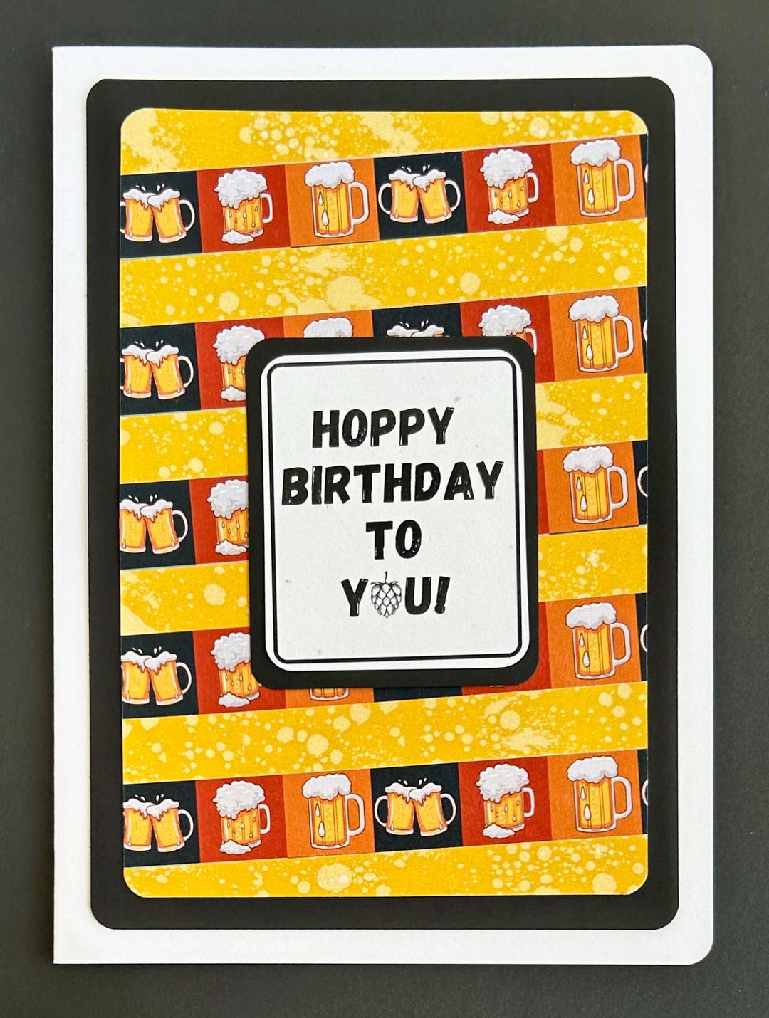 Beer Happy Birthday Card, Birthday Beer Card, Beer Lover Birthday Card ...