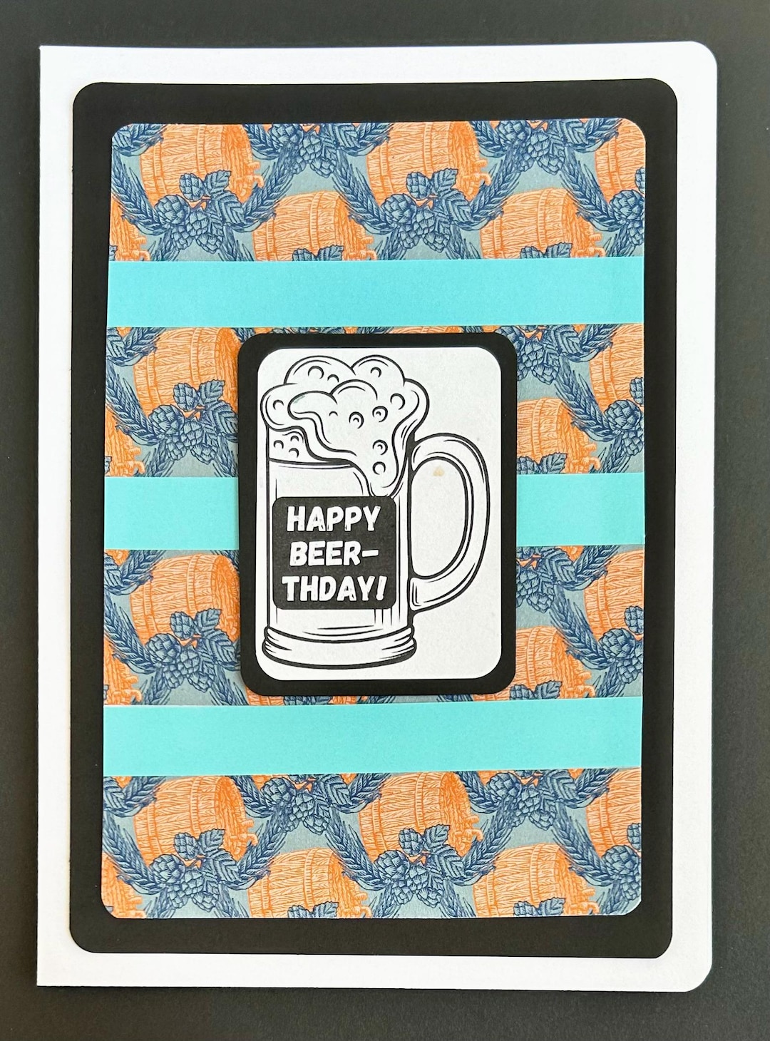 Beer Happy Birthday Card, Birthday Beer Card, Beer Lover Birthday Card ...