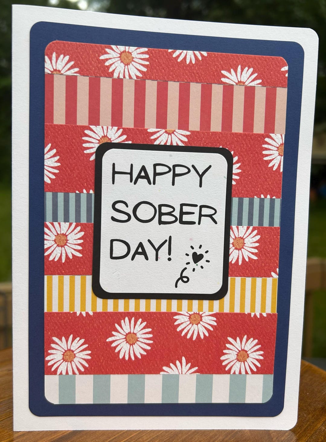 Happy Sober Day Card! Happy Sober Anniversary Date Card! Proud and ...