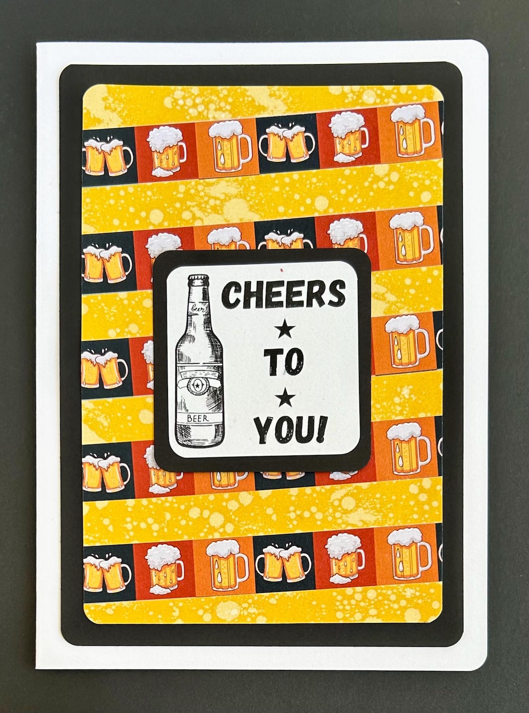 Cheers to You Beer Card, Cheers Beer Card, Cheers Card, Beer Birthday ...