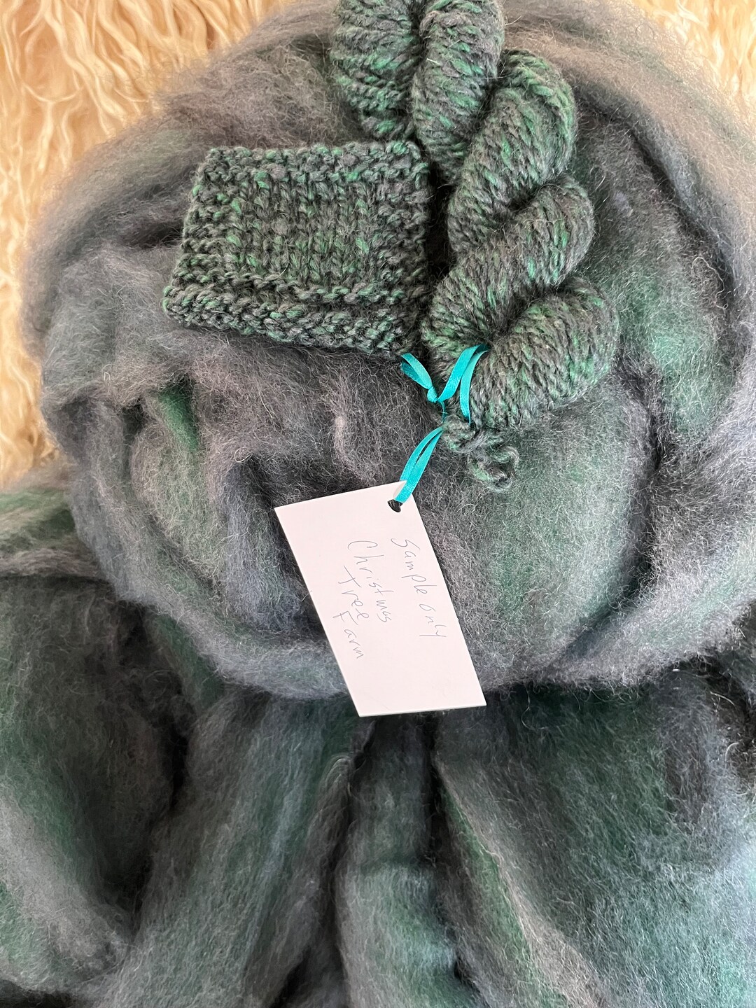 Christmas Tree Farm - 8 - Ounces - Wool and Mohair Roving - Etsy