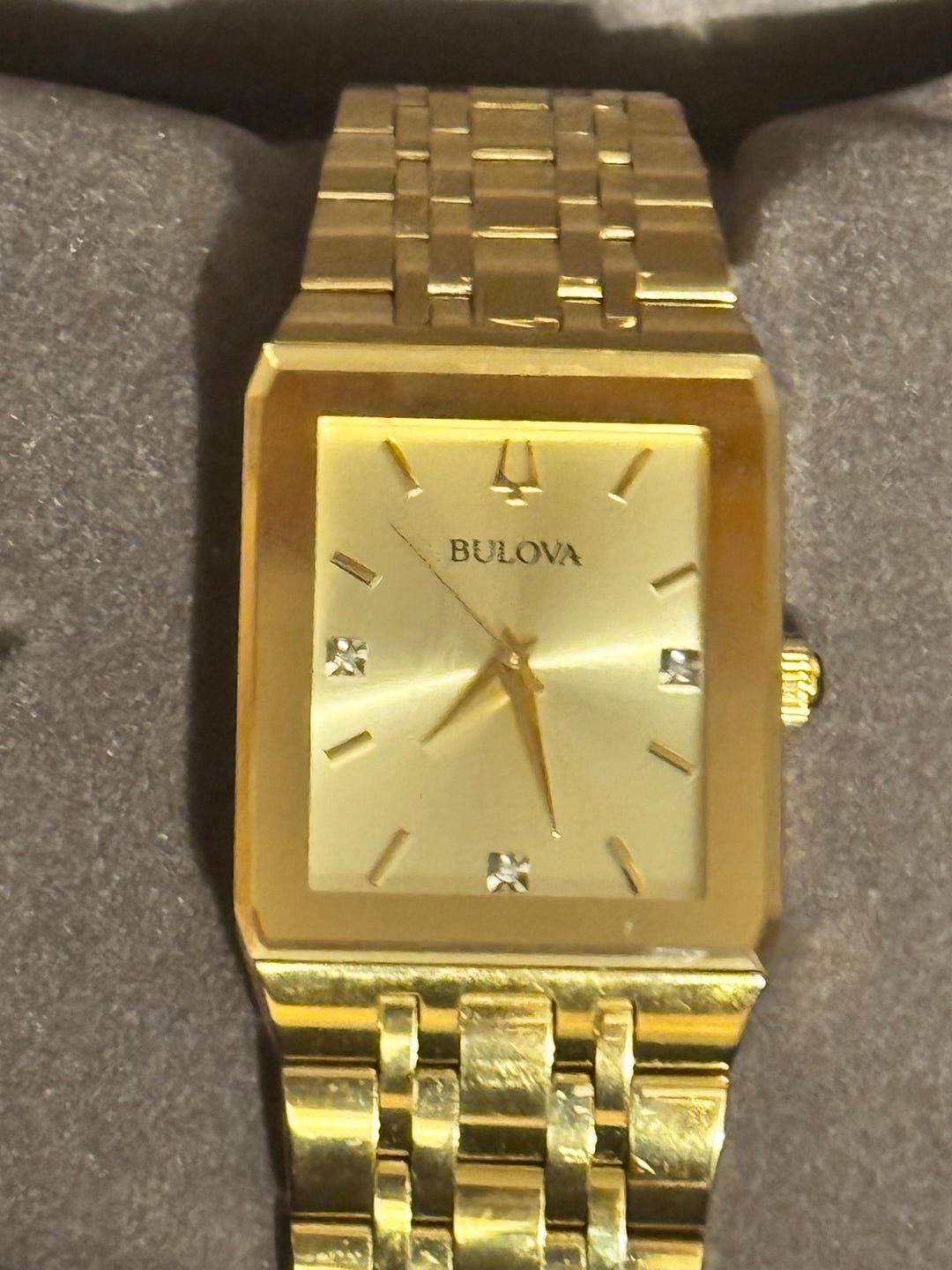 Bulova Gold Watch Authentic and NEW in Box - Etsy