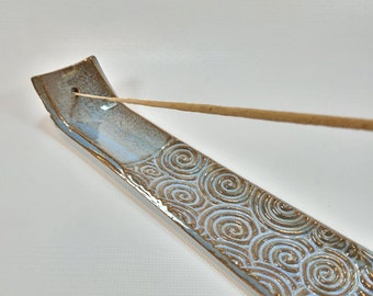 Stoneware Pottery Incense Holder - Etsy