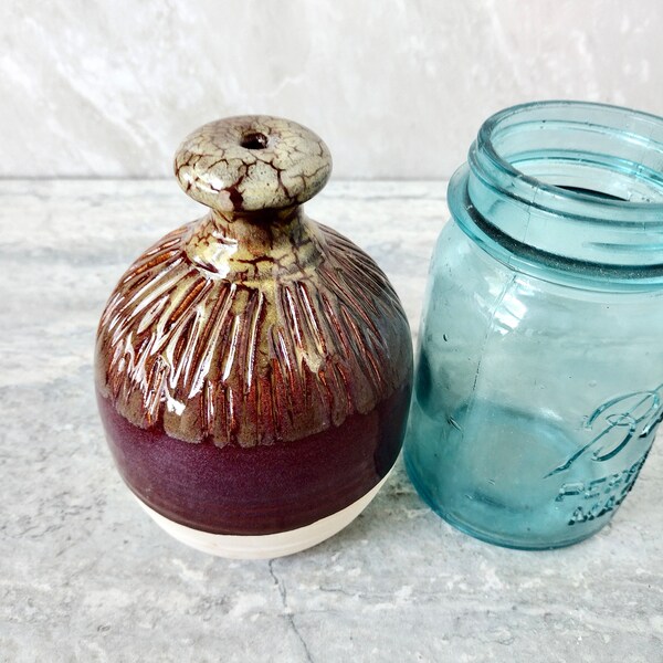 Watering Bell Thumb Pot - Etsy