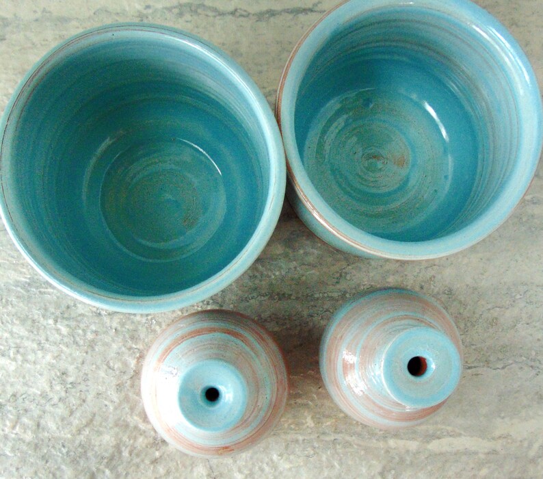 Watering Bell Thumb Pot With Water Container Weep Immersion - Etsy