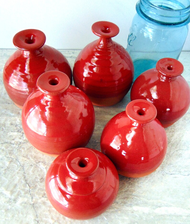 Watering Bell Thumb Pot Tomato Red Weep Immersion Waterer - Etsy