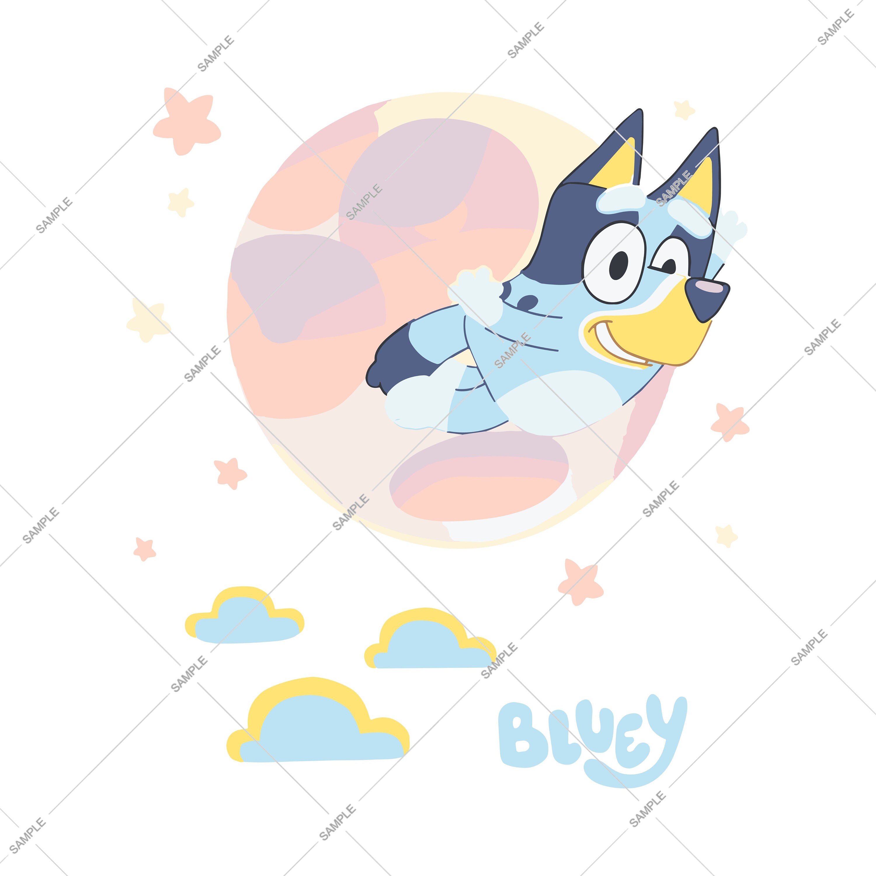 Bluey Cloud, Bluey Fly, Bluey Sleep, Bluey Png, Bluey Birthday Png ...