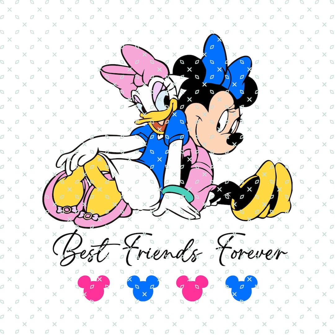 Minnie Mouse Daisy Duck Best Friends Forever, Miss Mouse and Duck Png ...