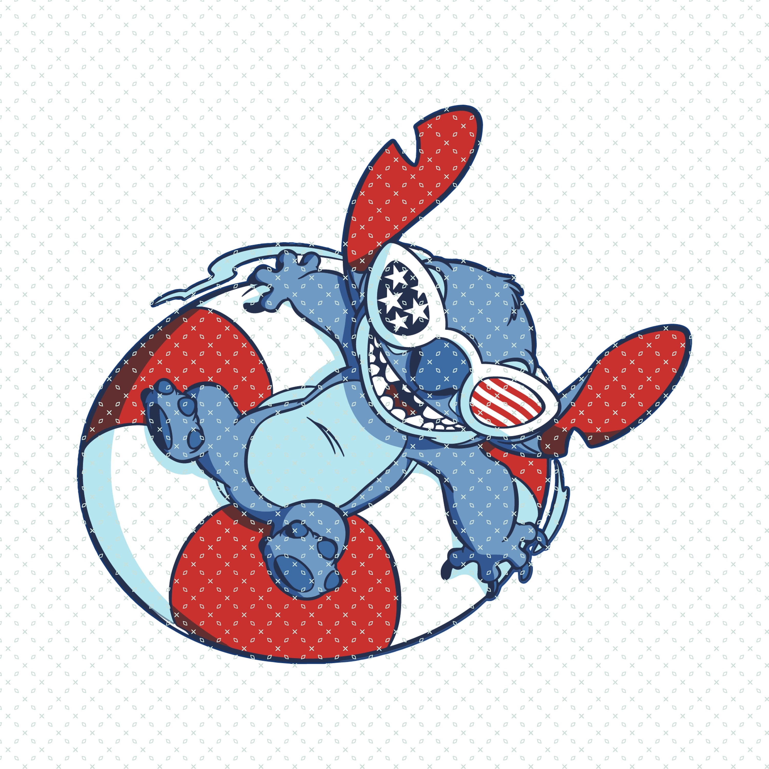 Summer Vibes, Stitch Png, Retro Stitch Png, Stitch Clipart, Stitch ...